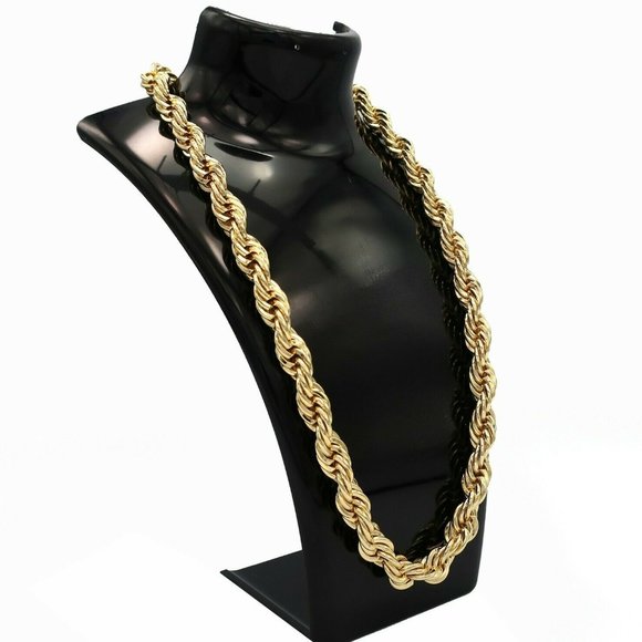 Accessories | 1mm Thick Rope Chain Real 14k Gold | Poshmark